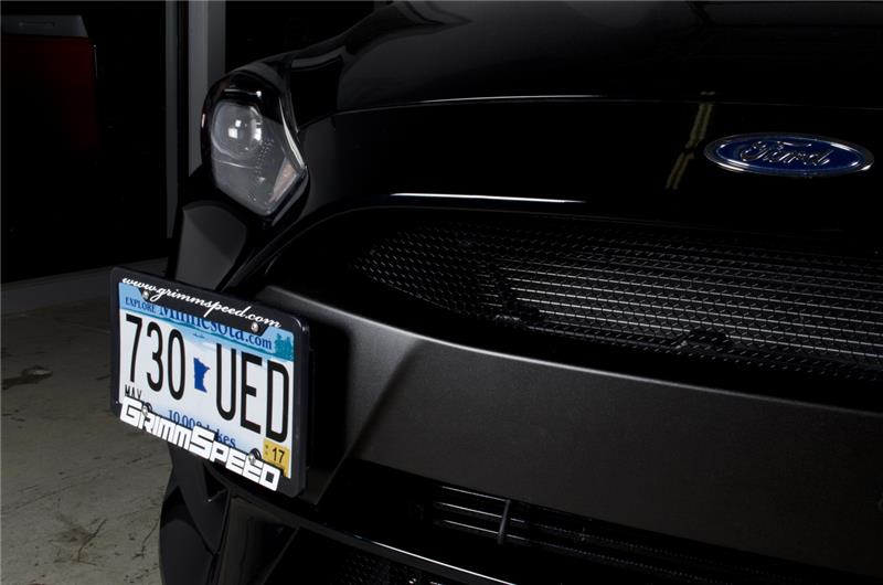 GrimmSpeed 2016+ Ford Focus RS License Plate Relocation Kit ...