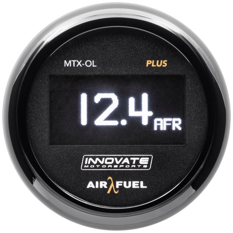 Innovate MTX-OL PLUS Wideband Digital Air/Fuel Ratio OLED Gauge Kit 8ft ...