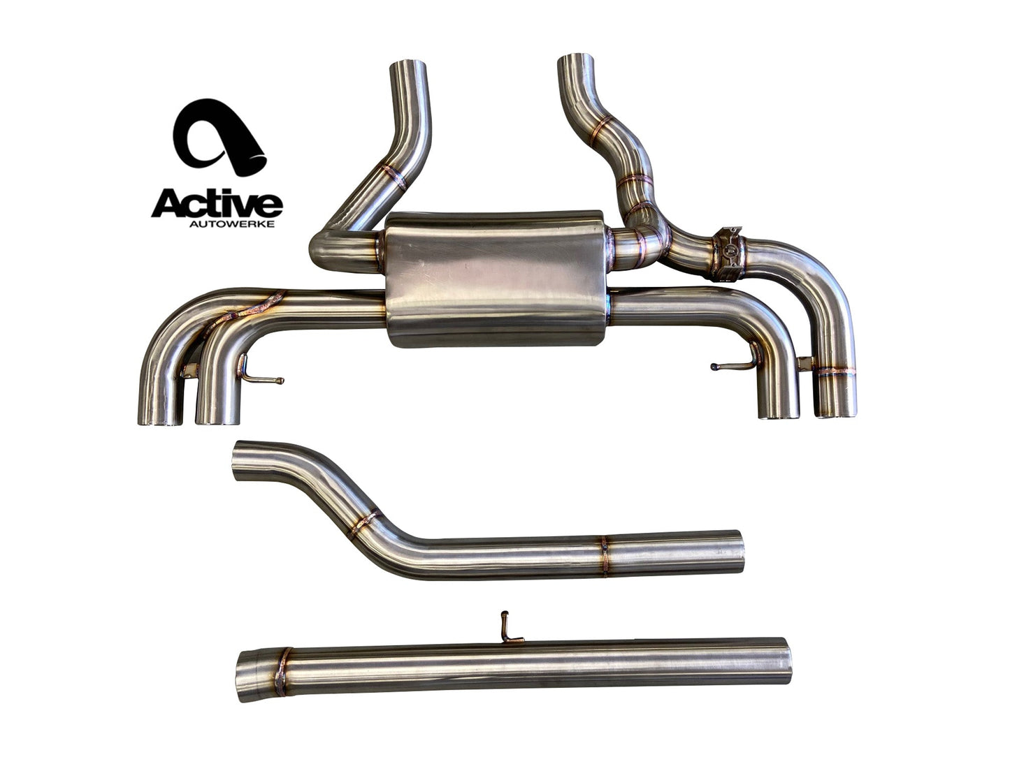 G2X G4X M240i/M340i / M440i Valved Rear Axle-back Exhaust - Active ...