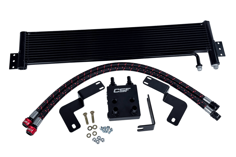 CSF 2021+ Ford Bronco 2.7L EcoBoost External Transmission Oil Cooler ...