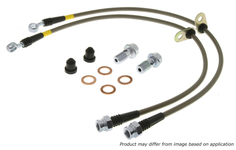 StopTech 08-11 Scion xB Rear Stainless Steel Brake Lines - Stoptech ...