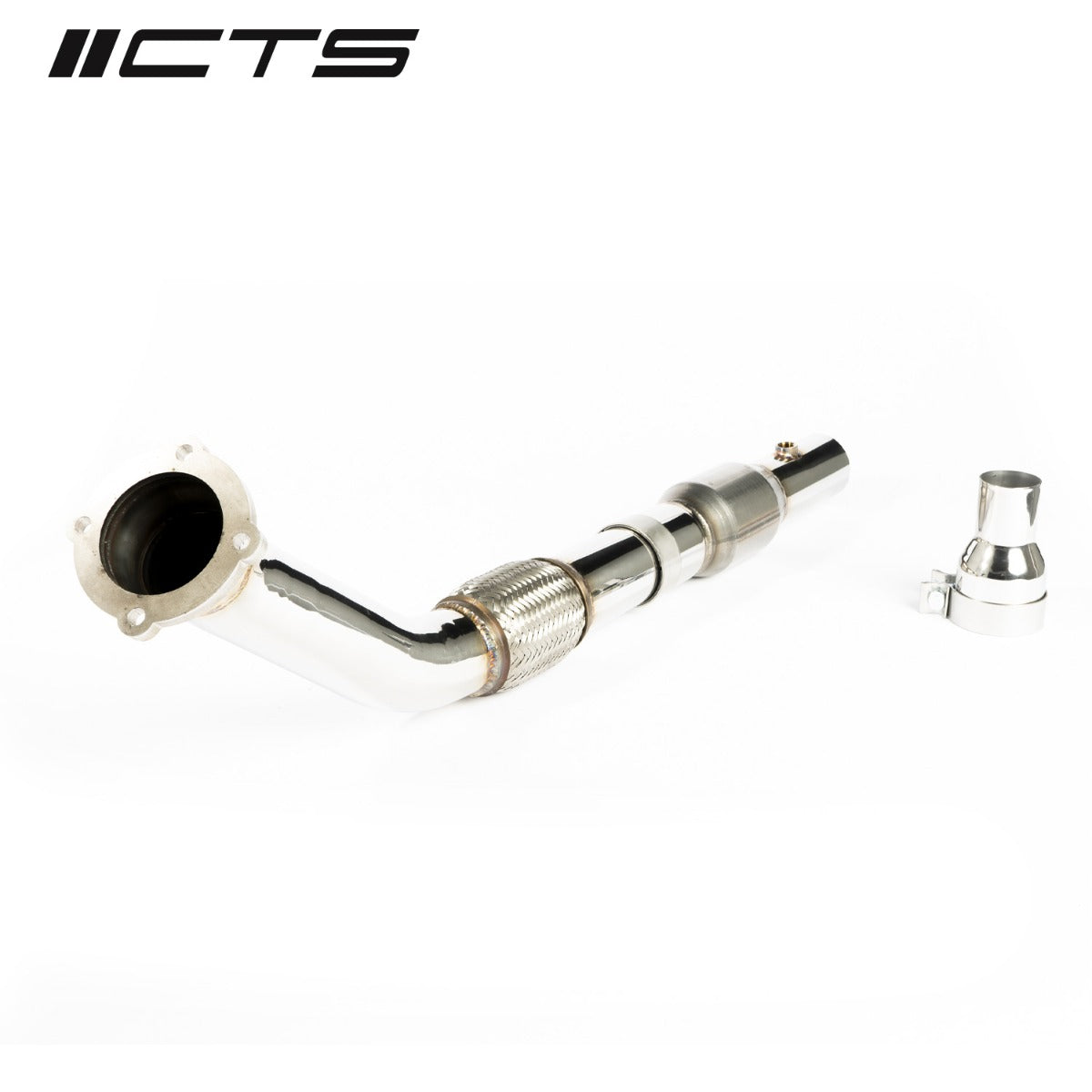 CTS TURBO MK4 1.8T DOWNPIPE HIGH-FLOW CAT - CTS Turbo – Speed Factor