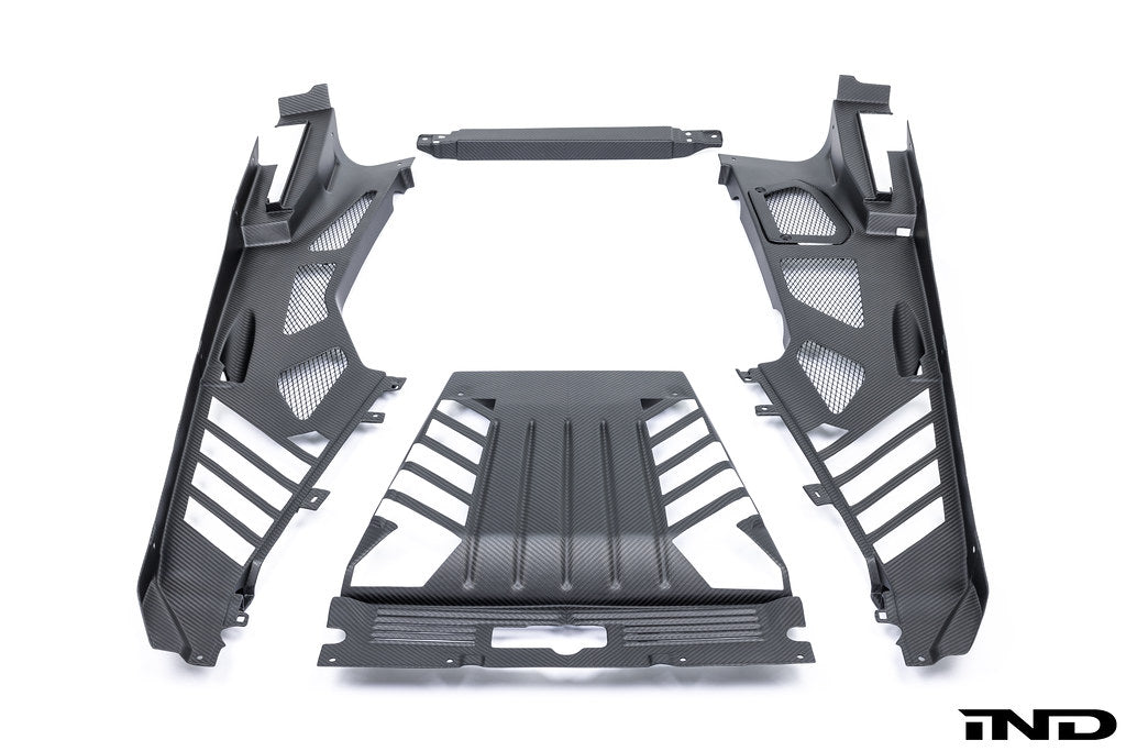 Eventuri Lamborghini Huracan Black Carbon Engine Cover Set - Eventuri ...