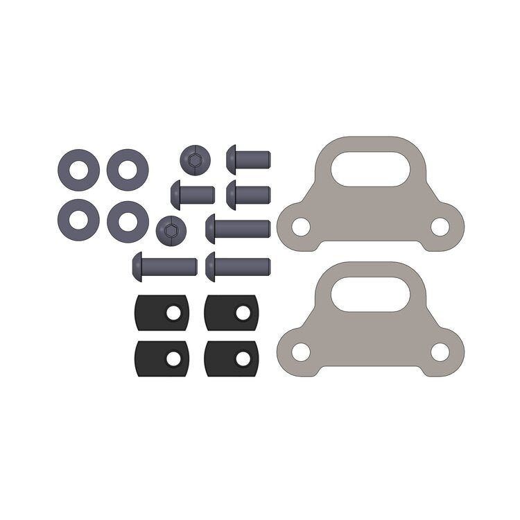 Stainless Steel Roof Rack Tie Down Bracket Kit - Greenlane Offroad ...