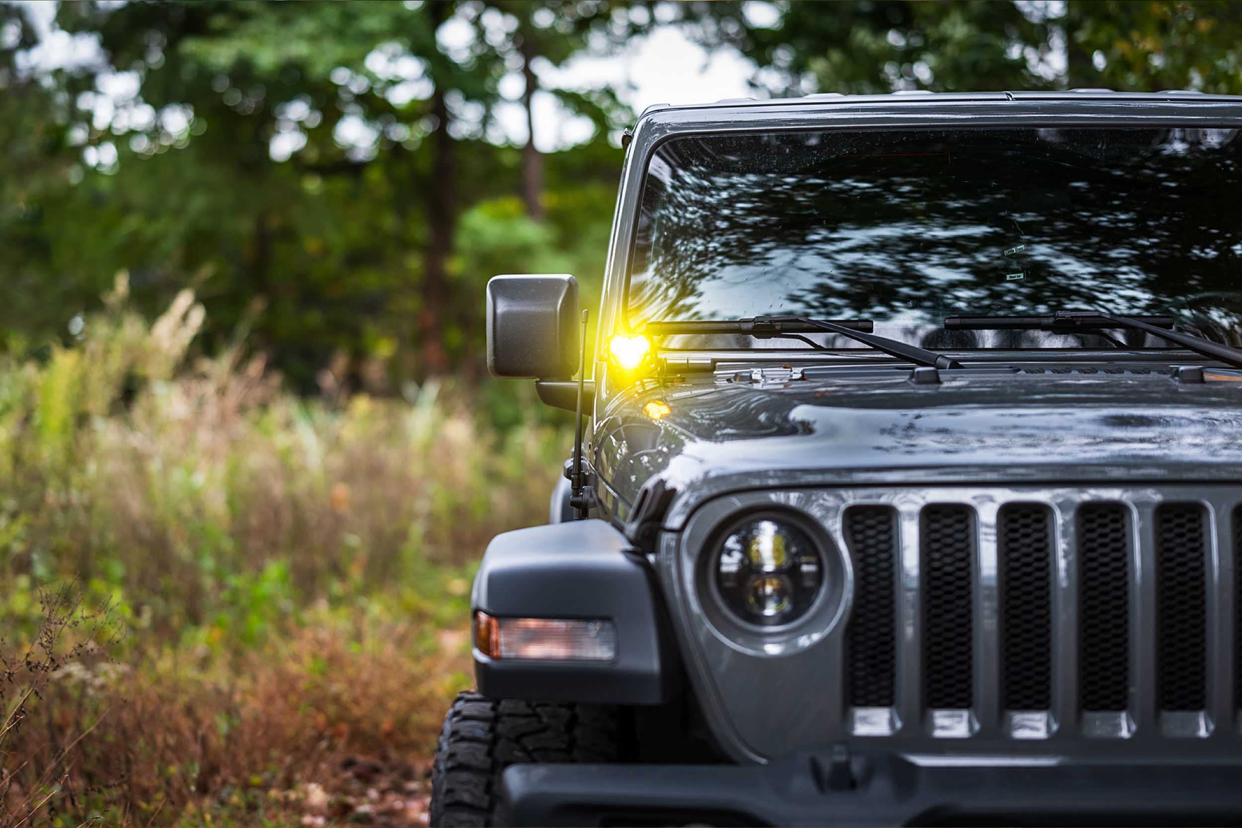 Morimoto 4Banger A-Pillar Kit: Wrangler JK (07-17) - A-Pillar Kit ...