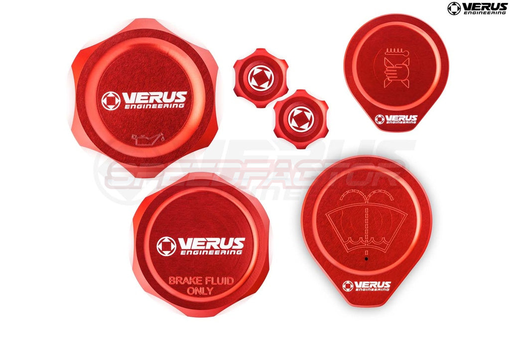 Verus Engineering Engine Bay Cap Kit Oil Cap Toyota GR86 Subaru BRZ 22 ...